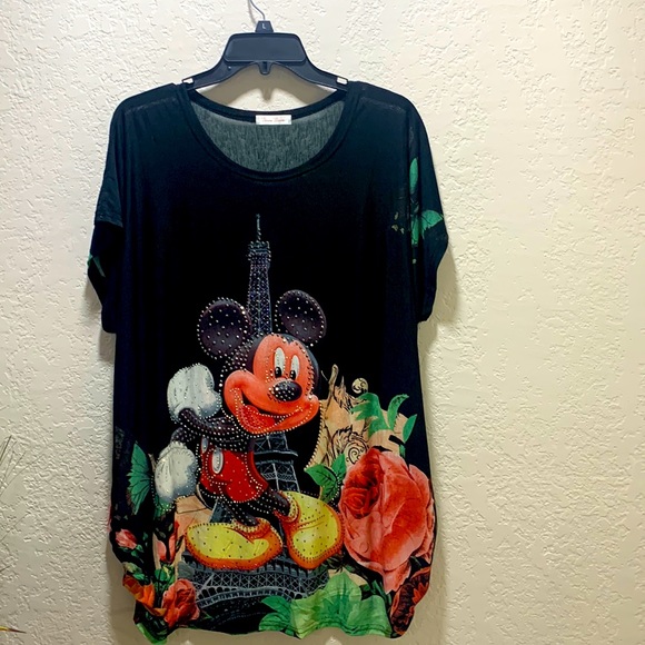 Boom Boom Jeans | Tops | Boom Boom Mickey Mouse Top Xl | Poshmark